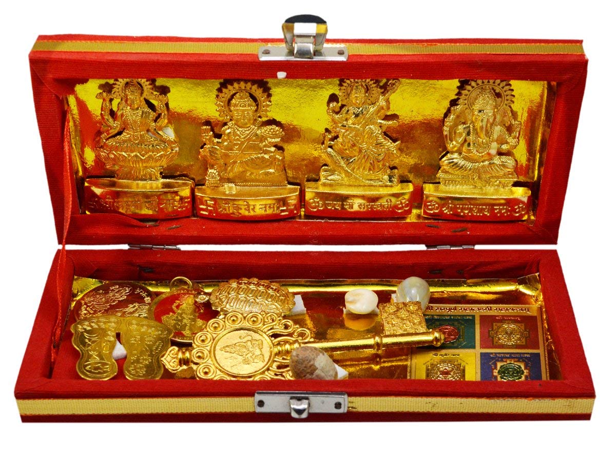 Kubera Puja Kit, Puja kit for prosperity, Puja items, Anarghyaa.com