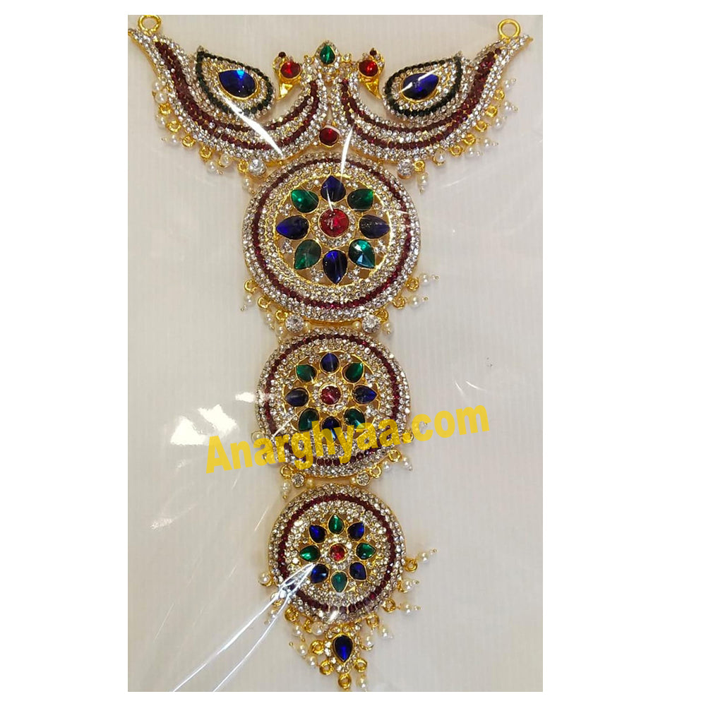 Deity Decorative Long Necklace, Temple Jewellery, Anarghyaa.com, Deity ...
